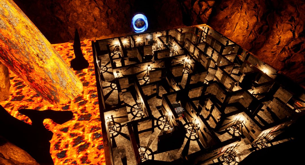 Fire labyrinth – Portfolio Time! Be Virtual and Not Reality – VR-EVO